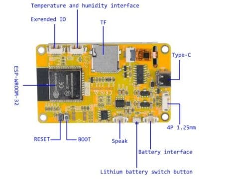 ESP32 LVGL Development Board (2.4", LVGL, touch) [ESP32-2432S024R ...
