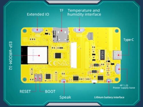 ESP32 LVGL Development Board (3.2", LVGL, touch) [ESP32-2432S032R] - TavIR WebShop