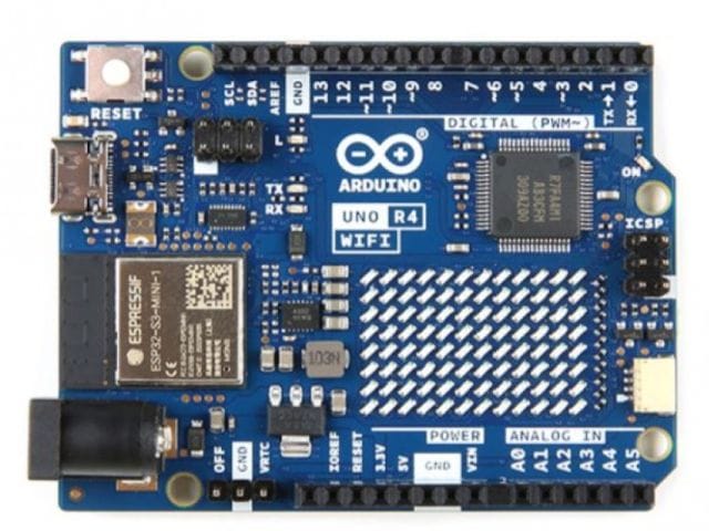 AVR-Duino / Uno R4 WiFi (USB-C, kék) - TavIR WebShop