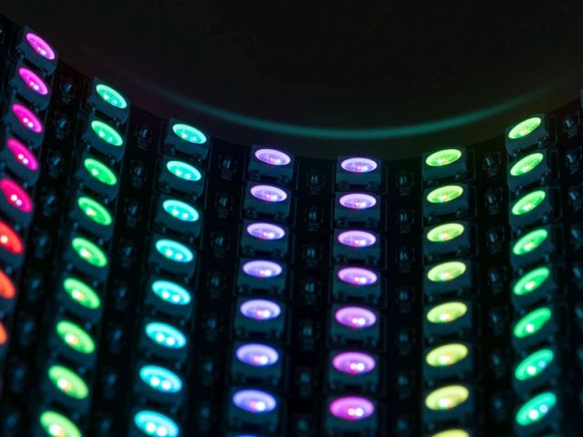 NeoPixel hajlékony LED-mátrix (16x16 RGB LED, WS2812B) - TavIR WebShop