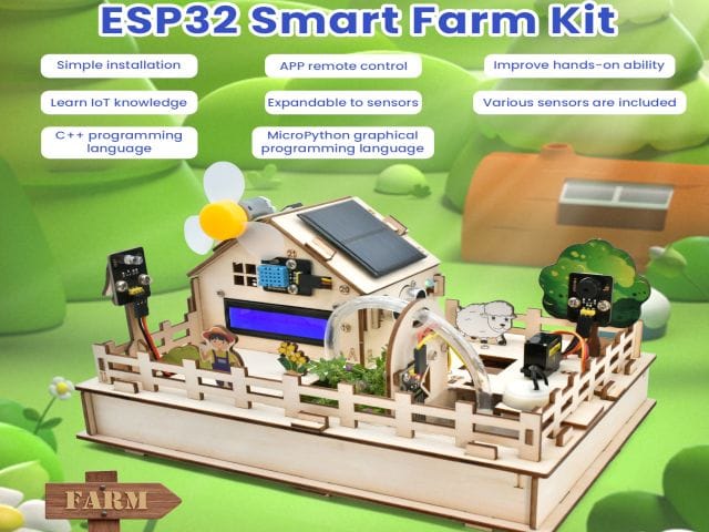 Smart Farm KIT projekt (ESP32 IoT, Keyestudio) - TavIR WebShop